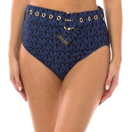 Michael Kors Bikini-Unterteil mit hoher Taille f&uuml;r Frauen MM2N025