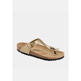 Birkenstock Gizeh Bf Gold 1016108 Regul&auml;re Passform
