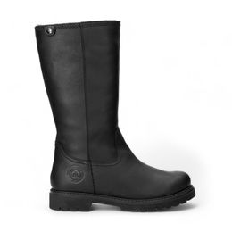 Panama Jack Schwarze Bambina B60 Lederstiefel f&uuml;r Damen