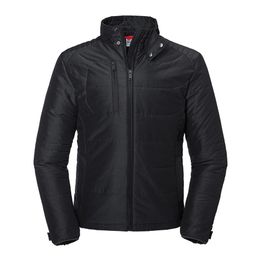 Russel Athletic Russell Mens Cross Gepolsterte Jacke (Schwarz)