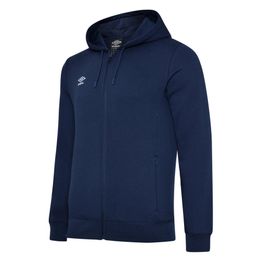 Umbro Herren Club Freizeit-Hoodie (Marineblau/Wei&szlig;)