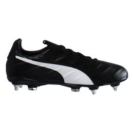 Puma King Platinum 21 MXSG Black Mens Football Stiefel