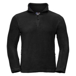 Russel Athletic Russell - Fleece-Oberteil Rei&szlig;verschluss f&uuml;r Herren - F&uuml;r Au&szlig;en (Schwarz)