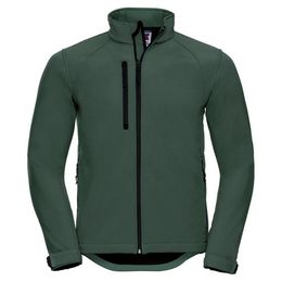 Russel Athletic Russell Herren-Softshell-Jacke (flaschengr&uuml;n)