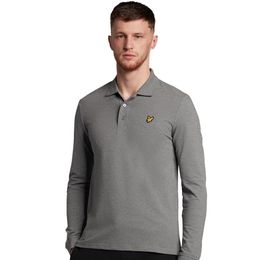 Lyle & Scott Lyle & Scott Herren Poloshirt mit langen &Auml;rmeln und Kragen