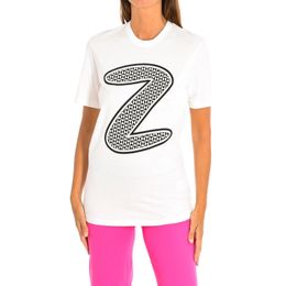 ZUMBA Damen Kurzarm-Rundhals-Sport-T-Shirt Z2T00164