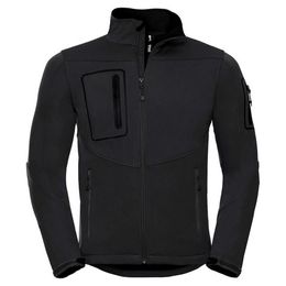 Russel Athletic Russell - Softshelljacke f&uuml;r Herren - Sport (Schwarz)
