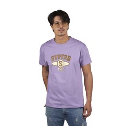 Super B University SPRBCA-2201 Kurzarm-T-Shirt f&uuml;r Herren mit Rundhalsausschnitt