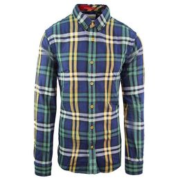 Scotch & Soda Gr&uuml;nes Herrenhemd mit Scotch & Soda-Print