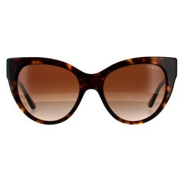 Vogue Cat Eye Damen Schwarz Grau Gradient Sonnenbrille