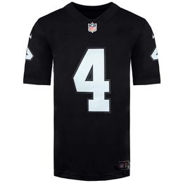 Nike NFL Las Vegas Raiders 4 Derek Carr Heimtrikot mit limitiertem Spiel