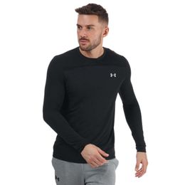 Herren Under Armour UA Seamless Langarm T-Shirt in Schwarz