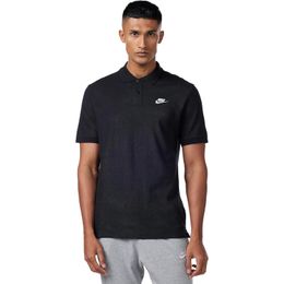 Nike Sportswear Club Herren-Poloshirt in Schwarz