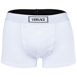 Versace Short Trunk Jersey Cotton Topekaelastic Canete Logo Boxershort