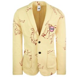 Puma x Kidsuper Studios Langer Blazer -&Auml;rmel Herren Honig ma&szlig;geschneiderte Jacke 598436 12
