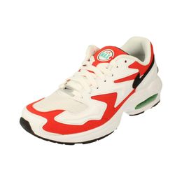 Nike Air Max2 Light Herren Wei&szlig; Turnschuhe