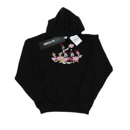 Disney - "Mickey Mouse Love Friends" Kapuzenpullover f&uuml;r Herren (Schwarz)