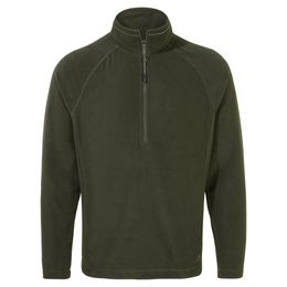 Craghoppers - "Expert Corey 200" Fleece-Oberteil mit halbem Rei&szlig;verschluss f&uuml;r Herren (dunkeles Zeder)
