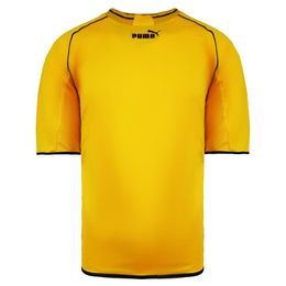 Puma King Kurz&auml;rmel Top Crew Hals Yellow Herren Fu&szlig;ball T-Shirt 715070 15