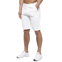 Enzo | Herren Chino Shorts In Wei&szlig;