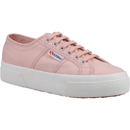 Superga 2740 Platform Cotton Damen Rosa Blush Turnschuhe