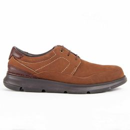 Purapiel Oxford-Schuh Confore10 Braun