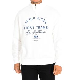 La Martina TMF600-FP220 Sweatshirt mit Rei&szlig;verschluss f&uuml;r M&auml;nner