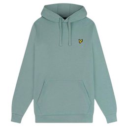 Lyle & Scott Lyle & Scott Brand Logo Schieferblauer Kapuzenpullover