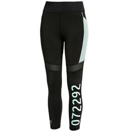 Puma x Selena Gomez SG Leggings enge Fitness Schwarz Fair Aqua Womens 518523 03