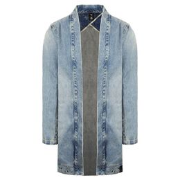 Puma x xo Langh&uuml;lle gebleichte Denimmenschen Kimono 575584 77