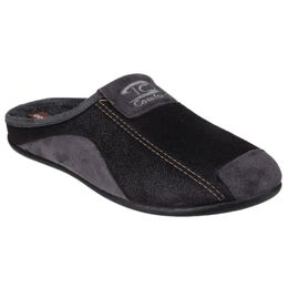 COTSWOLD Mens Westwell Slip On Mule Pantoffeln (Schwarz)