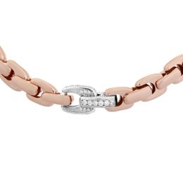 Orphelia Halskette f&uuml;r Damen, Sterling-Silber 925, Ros&eacute;, ZK-7158