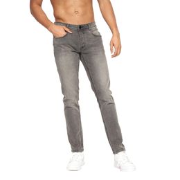 CrossHatch - "Malcolm" Jeans f&uuml;r Herren (Hellgraue W&auml;sche)