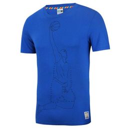 Puma x Dr. Basketball Herren regul&auml;rer T-Shirt Top T-Shirt Blue 570427 61 RW86