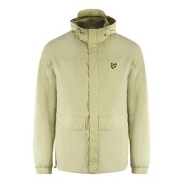 Lyle & Scott Lyle & Scott Jacke mit Kapuze und hellgr&uuml;ner Tasche