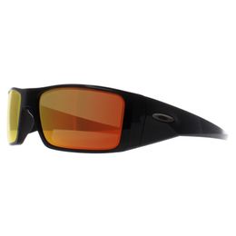 Oakley Wrap Unisex Poliert Schwarz Prizm Ruby Heliostat