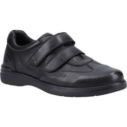 Hush Puppies Magnus Leder Herren Schwarz Loafers