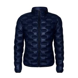 Herren-Puffer-Stepp-Bomber-Lederjacke &ndash; Recife