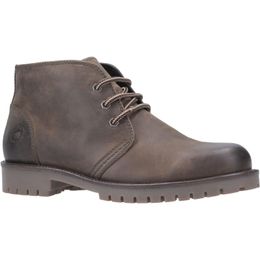 COTSWOLD Mens Stroud Lace Up Lederstiefel (Khaki)