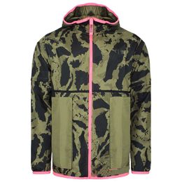 Puma x First Mile Windcell Herren Black/Green Woven Jacke