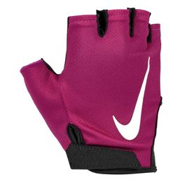 Nike - Damen 2024 - Fingerlose Handschuhe "Gym Essential", Fitness (Schwarz/Fuchsie)