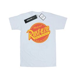 Disney - "Cars Rust-Eze Logo" T-Shirt f&uuml;r Damen (Wei&szlig;)