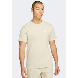 Nike Sportswear Club Herren-T-Shirt in Beige