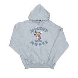 Disney Damen/Damen Mickey Mouse Dash Hoodie (Sport grau)