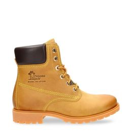 Panama Jack Damen 03 B1 Tan Stiefel Wasserdichte Lederschn&uuml;rsenkel Wander-Kn&ouml;chel-Chukka