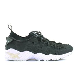 asics Gel-mai-gestrickte Herren dunkelgr&uuml;ne Trainer
