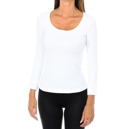 Dakota Langarm-Rundhals-T-Shirt 210397 Damen
