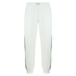 Nicce Stretch-Taillen M&auml;nner Wei&szlig; Fallon Jogginghosen 211 2 04 05 0318