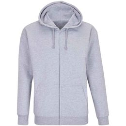 SOLS - "Carter" Hoodie mit durchgehendem Rei&szlig;verschluss f&uuml;r Herren/Damen Unisex (Grau meliert)
