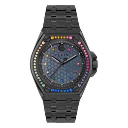 Philipp Plein Plein Extreme Damen Schwarz Uhr PWJAA1423